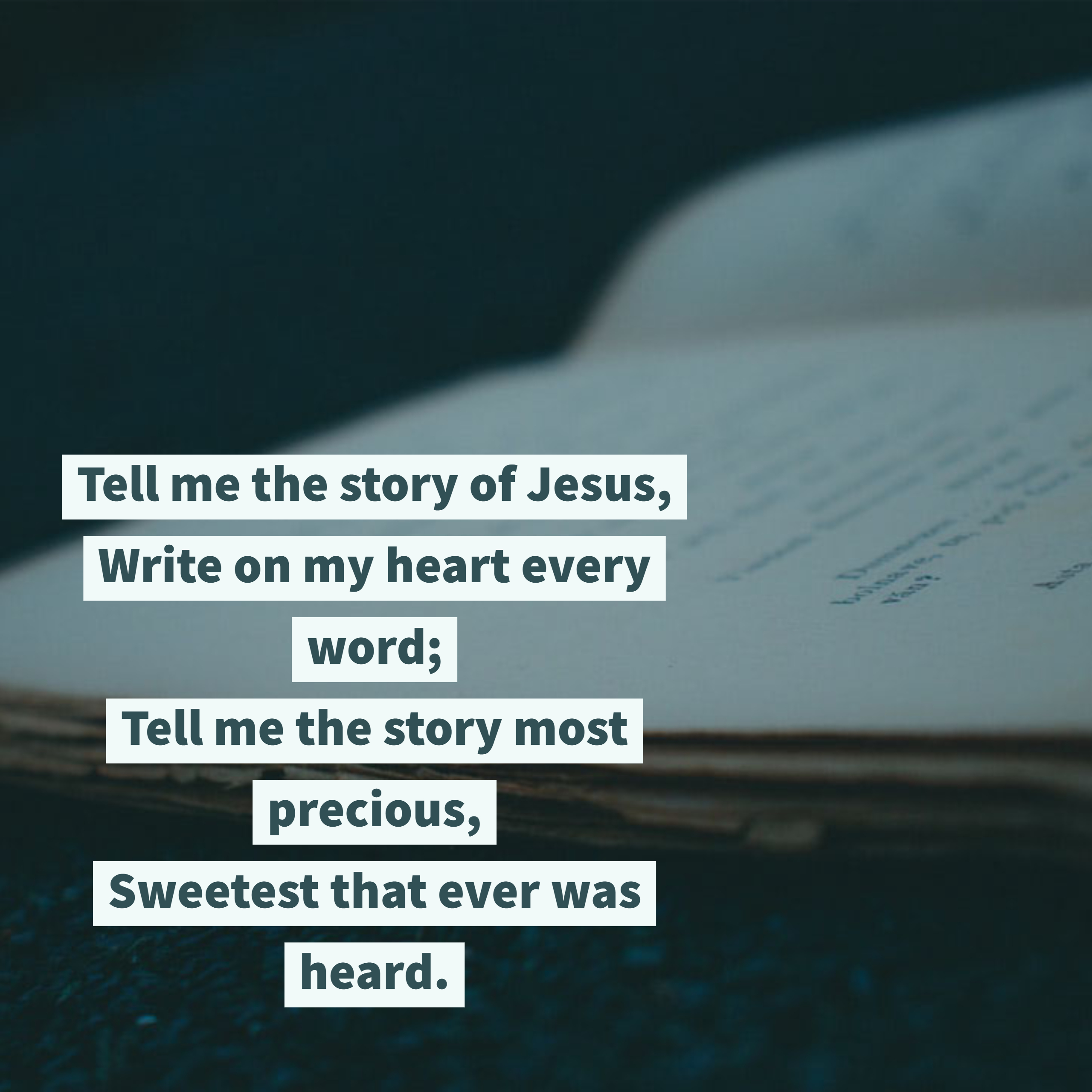 Tell Me the Story – Wattsup With Kids